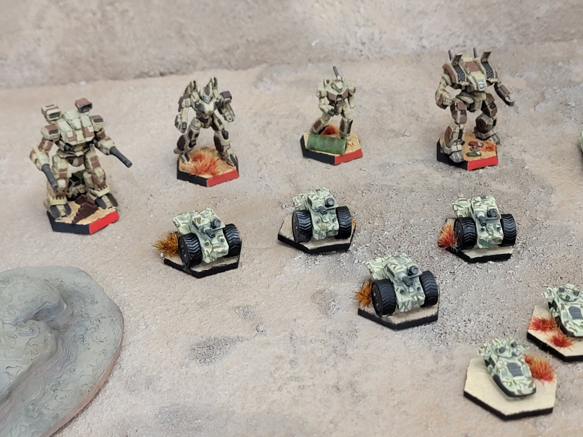 Off the Bench: Battletech Arkab Legion Force – Small Scale Victory